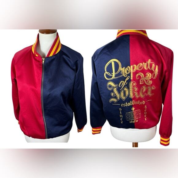 DC Comics | Jackets & Coats | Suicide Squad Harley Quinn Property Of ...